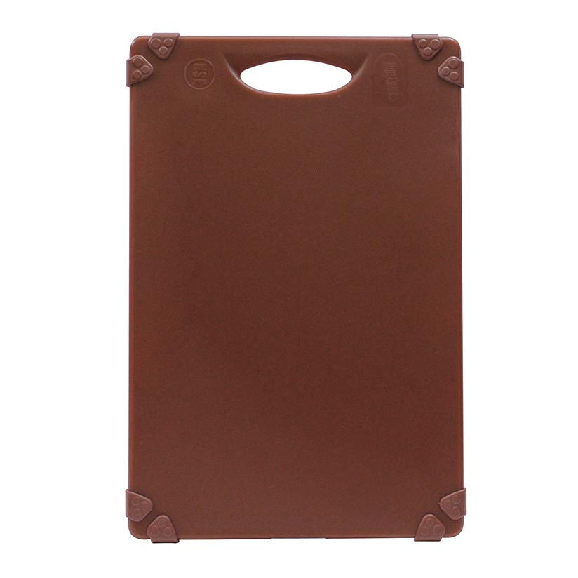 Tablecraft Cash & Carry Grippy Cutting Boarding 18" x 24" Brown CBG182 ...