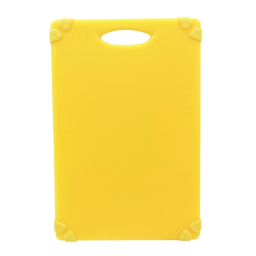 Tablecraft Cash & Carry Grippy Cutting Board Yellow 12"x 18" CBG1218AR ...