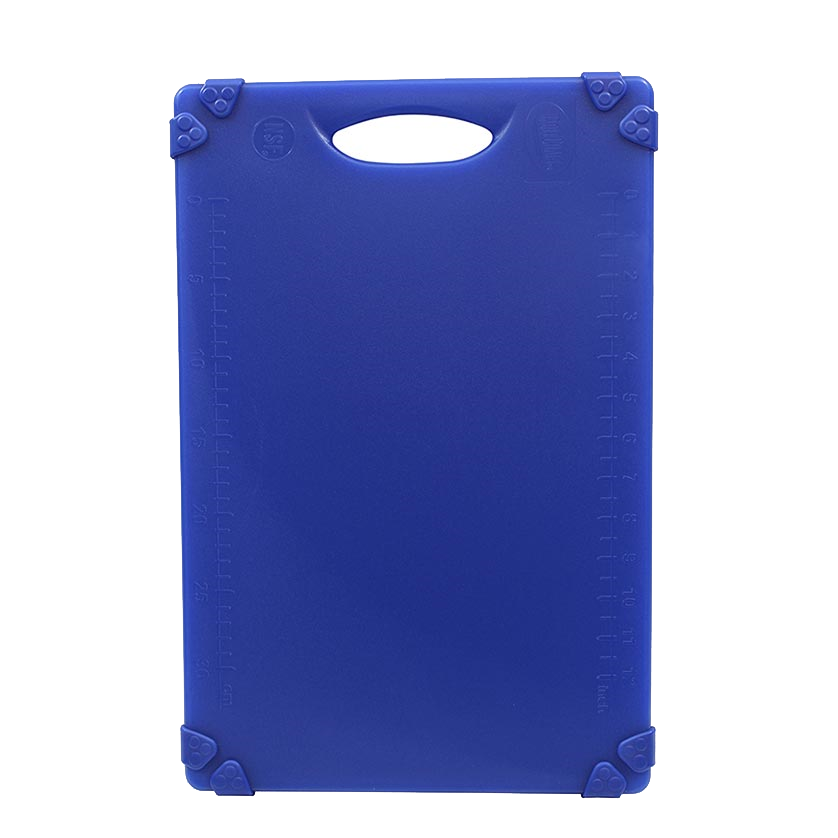 Tablecraft Cash & Carry Grippy Cutting Board Blue 15" x 20" CBG1520ABL ...